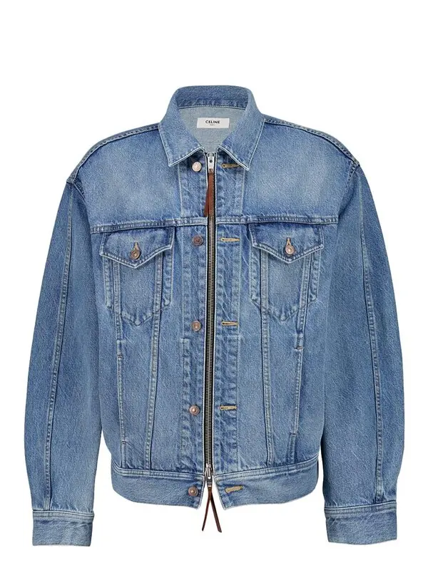 Celine Denim Trucker Jacket - Blue