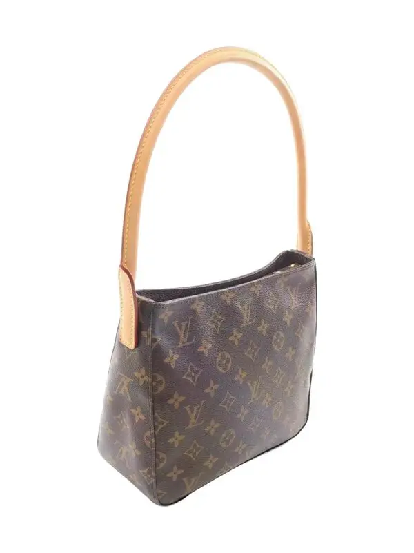 LOUIS VUITTON Monogram Looping Mm Shoulder Bag - Brown
