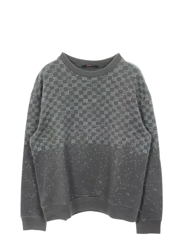 LOUIS VUITTON Damier Sweatshirt - Grey