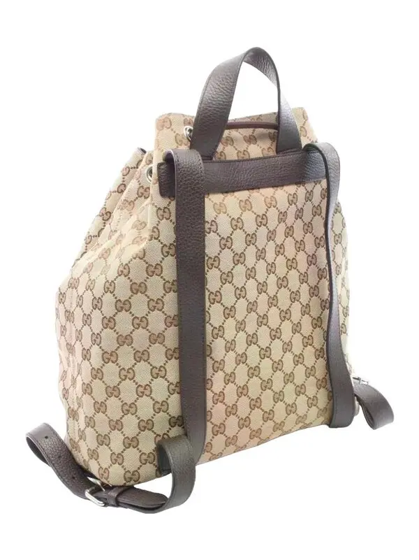 Gucci Gg Canvas Backpack - Neutrals