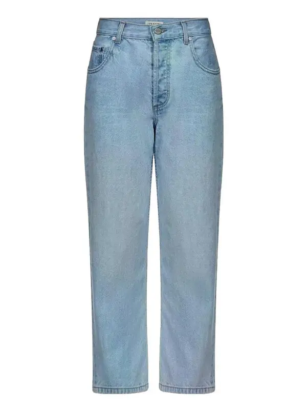 TWP Mid-rise Cropped Jeans - Blue