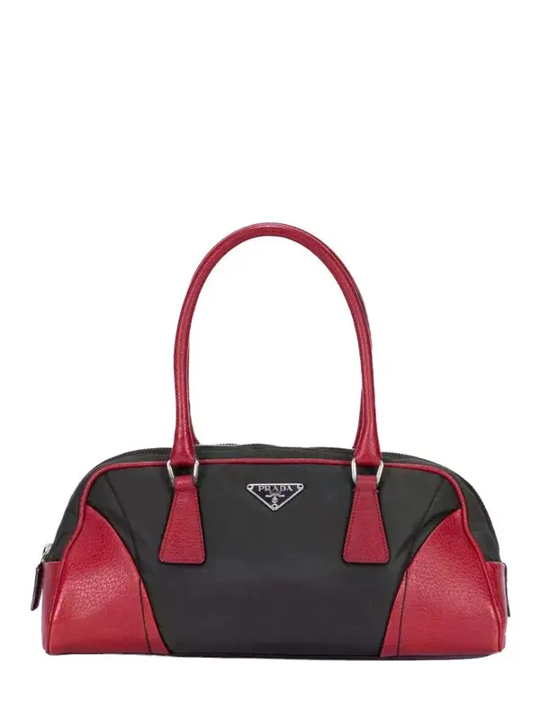Prada Bowler Tote Bag - Black