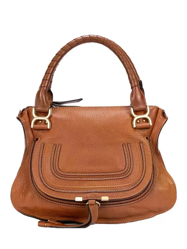 Chloé Marcie Shoulder Bag - Brown