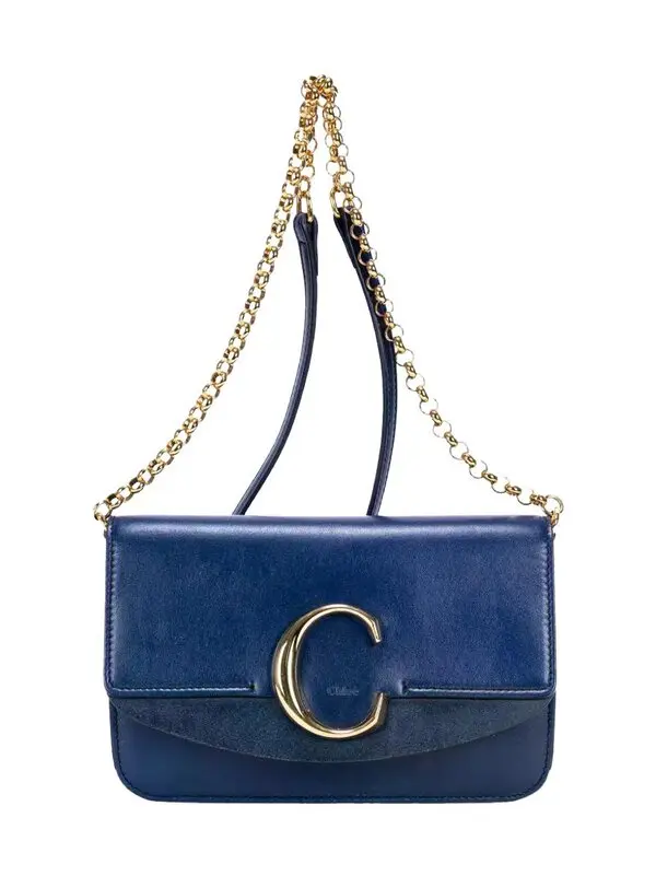 Chloé C Shoulder Bag - Blue
