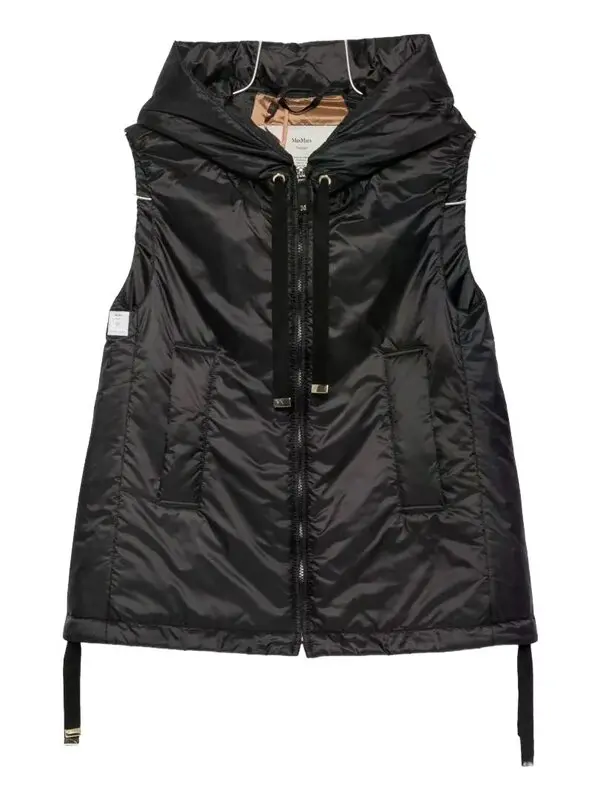 Max Mara The Cube Padded Gilet - Black