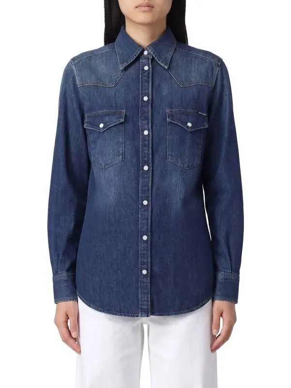 Dolce & Gabbana Denim Shirt - Black