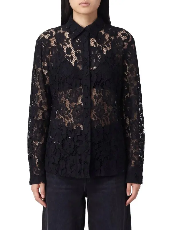 Federica Tosi Lace Shirt - Black
