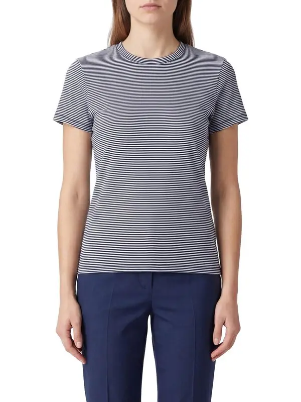 FRAME Striped T-shirt - Black