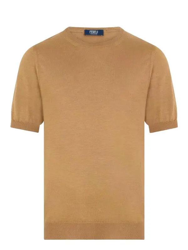 Fedeli Short-sleeve T-shirt - Brown