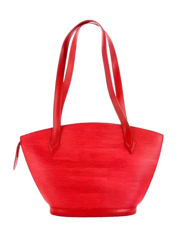 LOUIS VUITTON Saint Jacques Pm Shoulder Bag In Epi Leather - Red