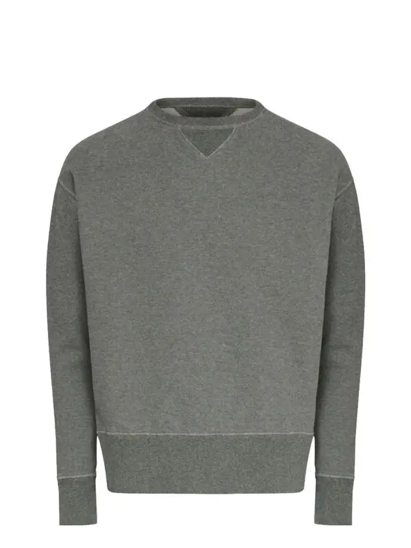 MAISON MARGIELA Round Neck Long-sleeved Sweatshirt - Gray