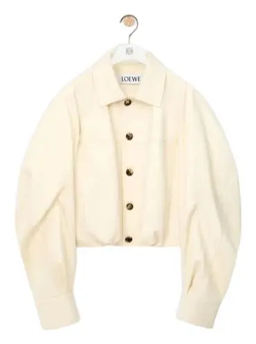 Loewe Button-fastening Jacket - Ivory