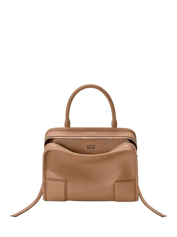 Loewe Small Leather Top-handle Bag - Brown