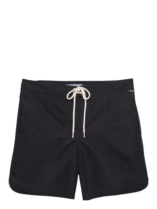 Prada Re-nylon Drawstring Shorts - Black