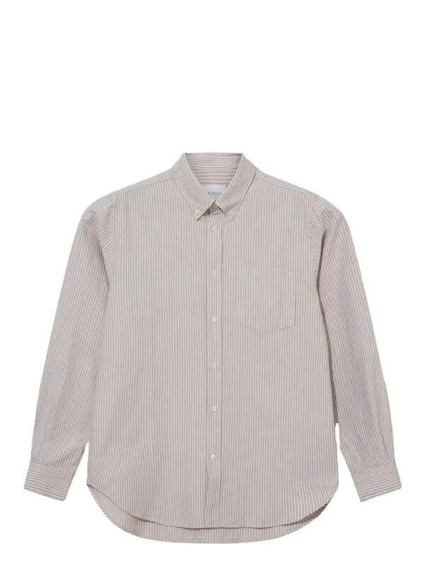 Norse Projects Long-sleeved Striped Shirt - Gray