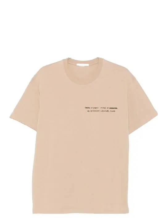 Givenchy Short-sleeved T-shirt - Beige