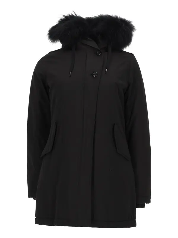 CANADIAN CLASSICS Parka With Hood - Black