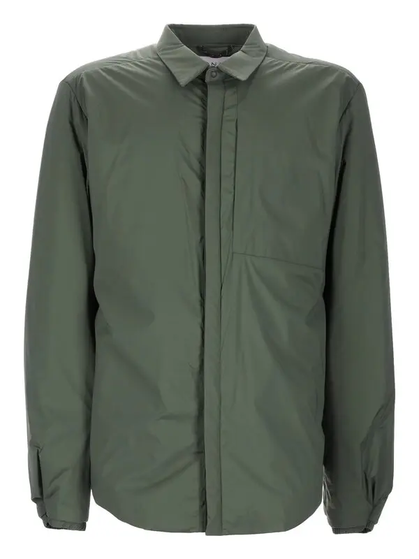 MONOBI Giacca Con Zip - Green