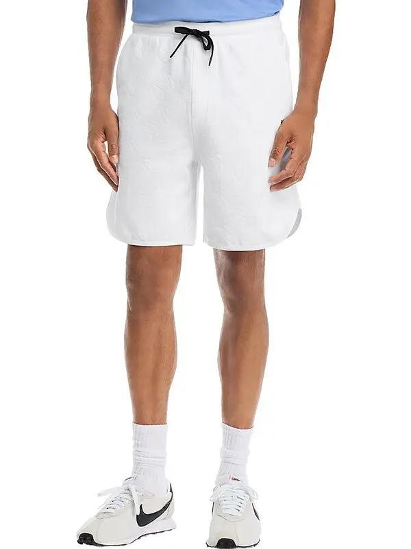 BOSS Tennis Member Drawstring Shorts - White