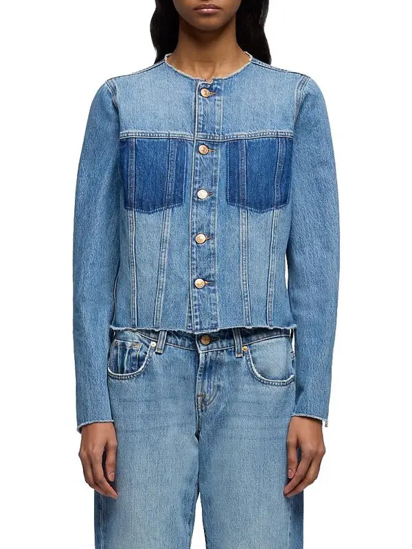 7 For All Mankind Vicky Jean Jacket - Shadowcrest