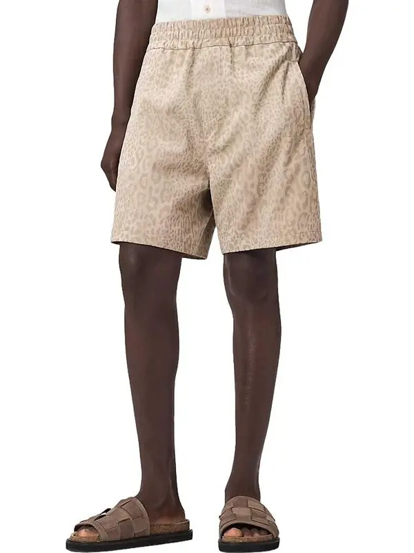 ALLSAINTS Hockley Suede Shorts - Pasilla Brown
