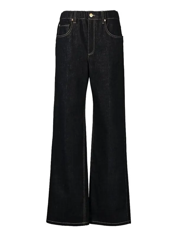 Brunello Cucinelli Denim Cotton Jeans - Blue