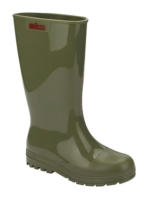 Melissa Tall Rubber Boots - Green