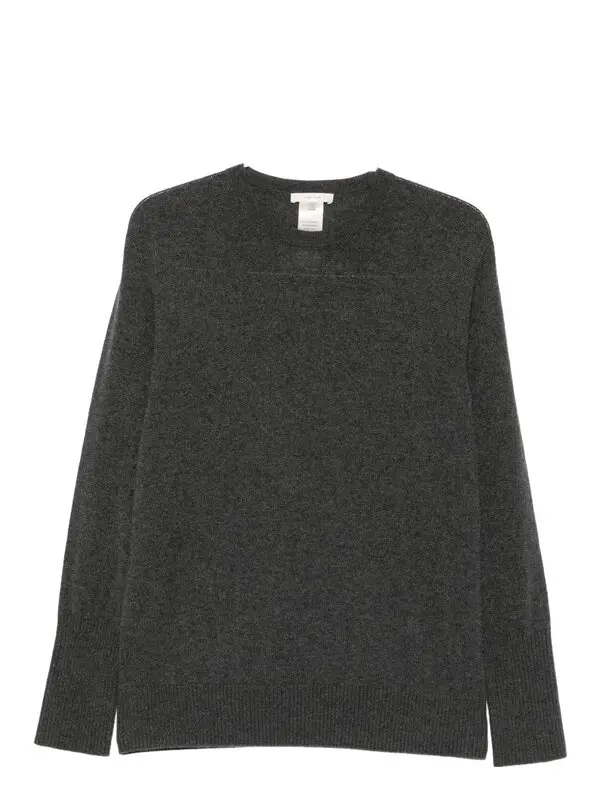 THE ROW Odelle Cashmere Crewneck Sweater - Grey