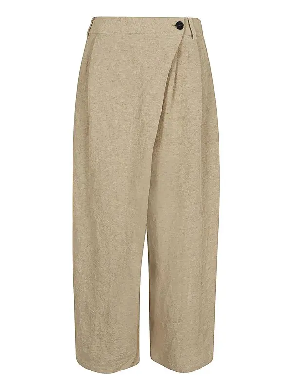 OPIFICIO Linen Trousers - Beige