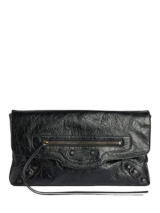 Balenciaga Le City Clutch - Black