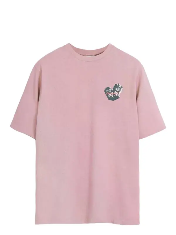 Desigual Graphic-print Short-sleeves T-shirt - Pink