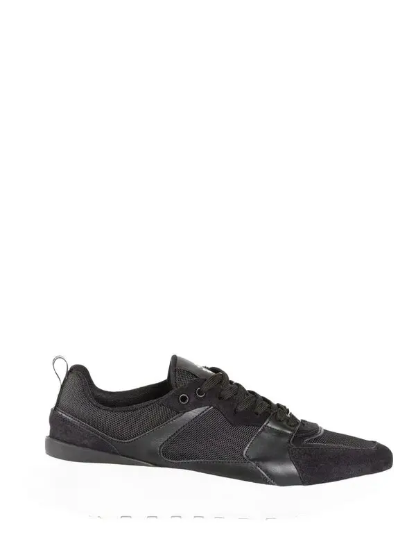 Roberto Cavalli Panelled Logo-plaque Sneakers - Black