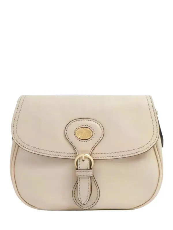THE BRIDGE Leather Cross Body Bag - Neutrals