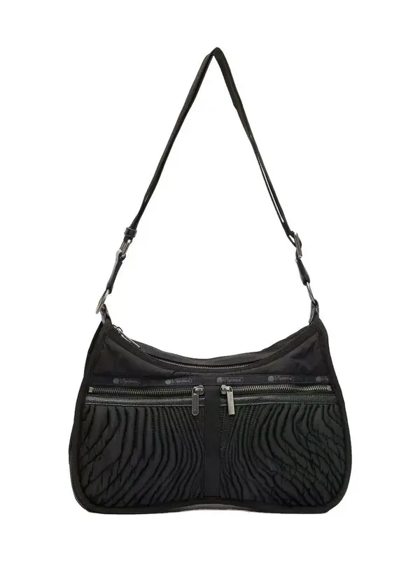 Roberto Cavalli X Lesportsac Torino Matelassé Shoulder Bag - Black