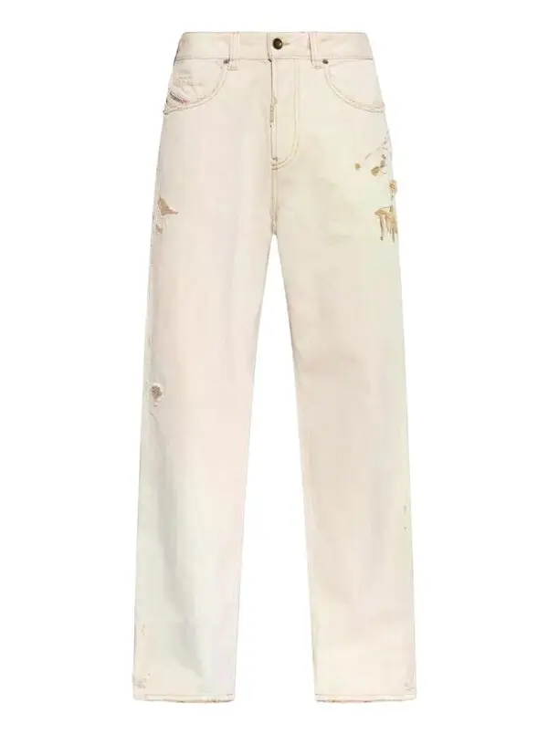 DIESEL® D-macro Distressed Jeans - Neutrals