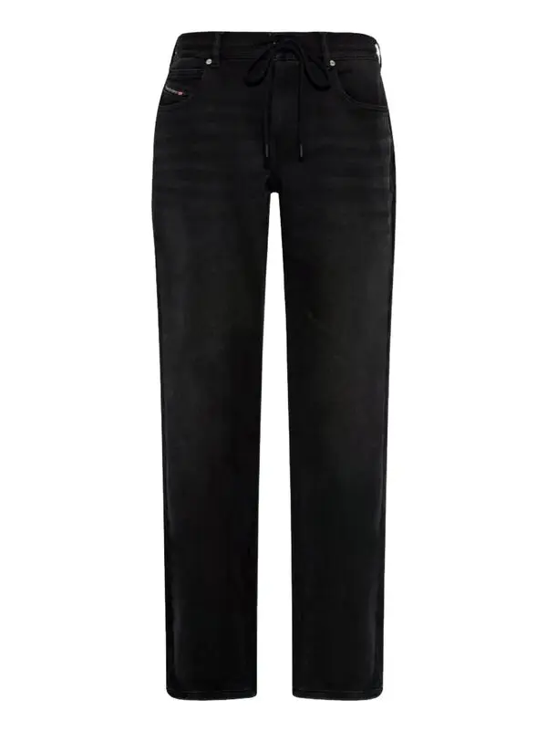 DIESEL® D-meel Jogg Drawstring Jeans - Black