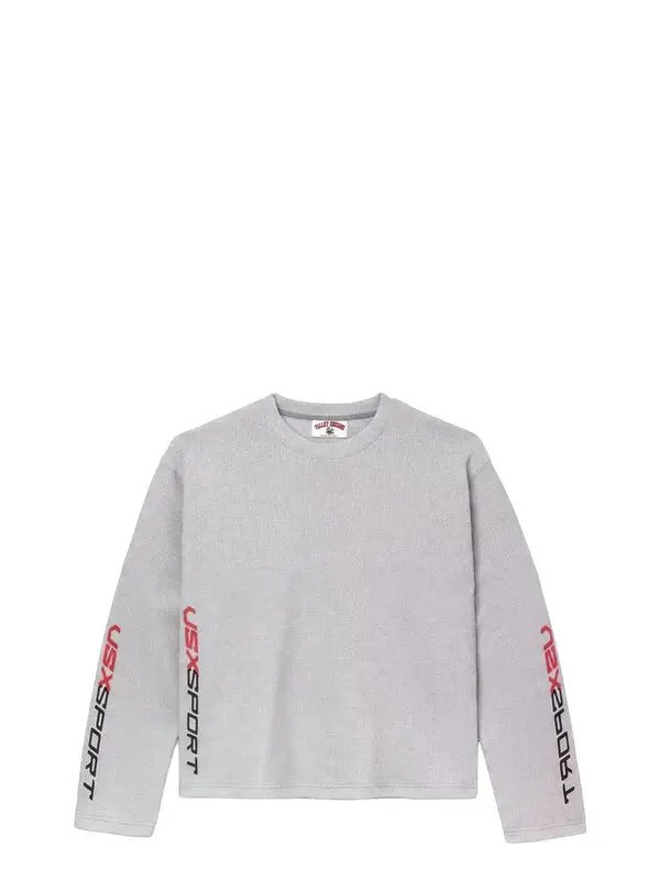 VALE FOREVER Thermal Sweatshirt - Grey