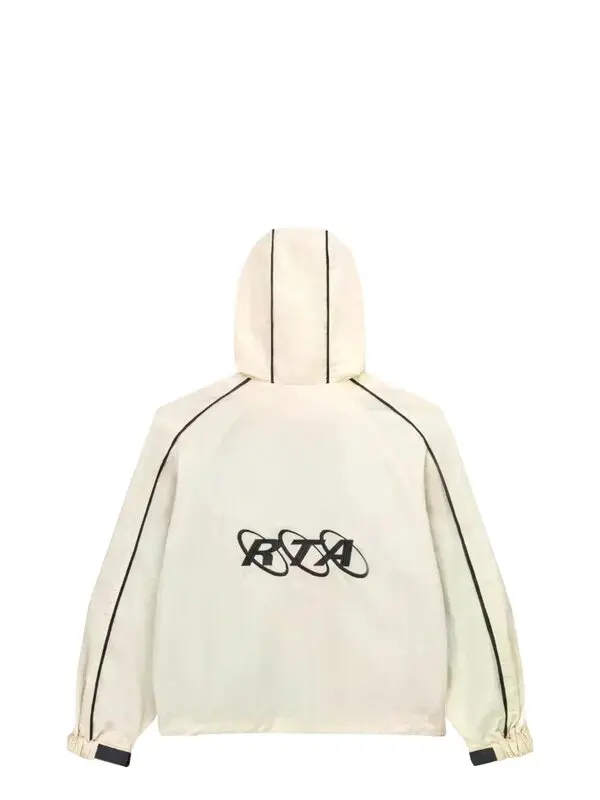 RtA Zayden Logo-print Jacket - Neutrals