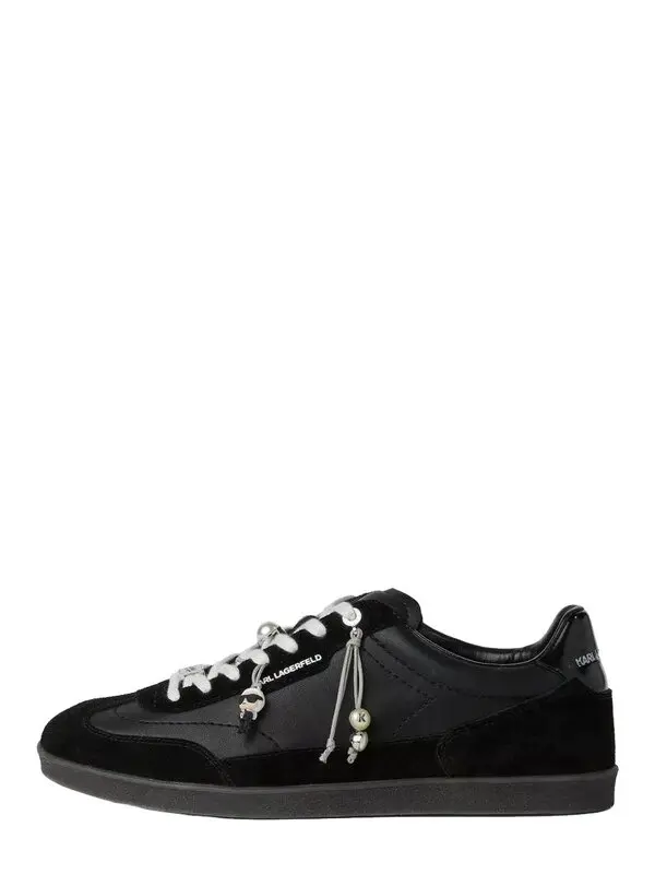Karl Lagerfeld Kandidate Charm-embellished Sneakers - Black