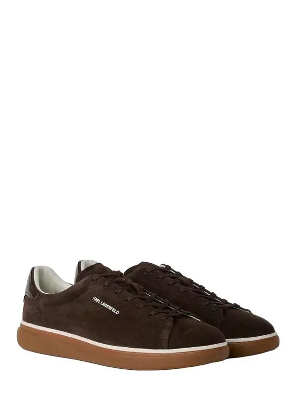 Karl Lagerfeld Kane Suede Sneakers - Brown
