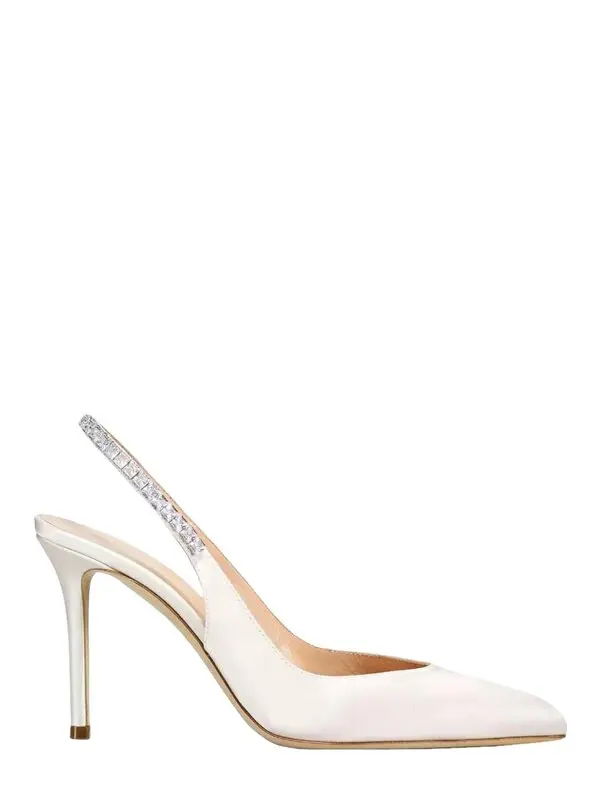 TEMPERLEY LONDON Raven Slingback Pumps - White