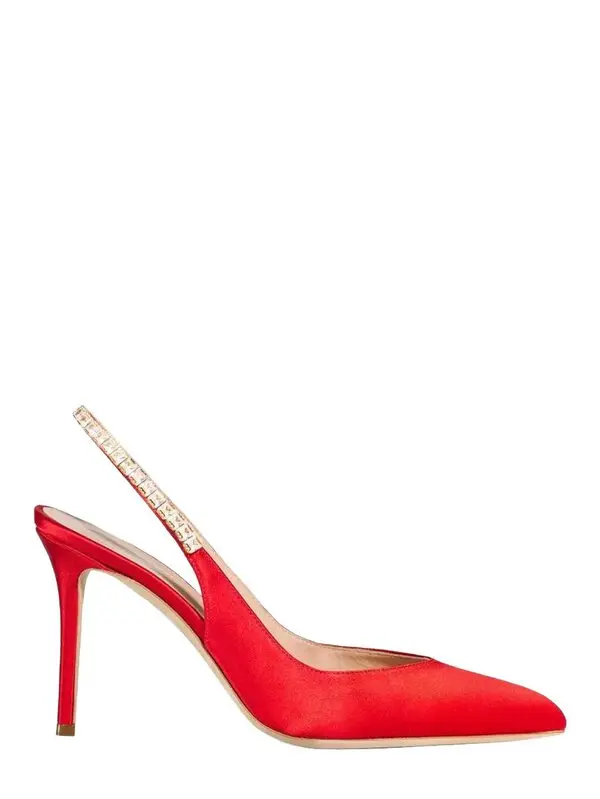 TEMPERLEY LONDON Raven Slingback Pumps - Red