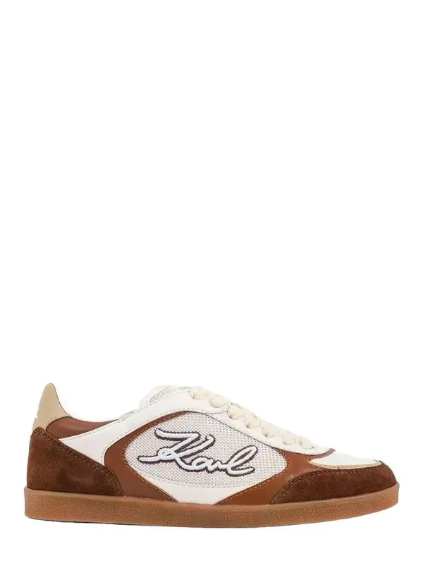 Karl Lagerfeld Logo Sneakers - Brown
