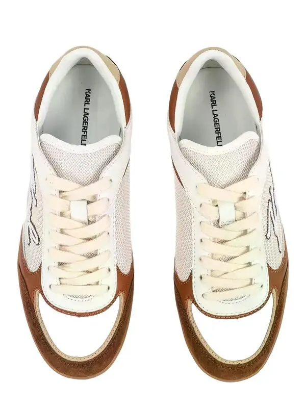 Karl Lagerfeld Candidate Logo-embellishment Sneakers - Brown