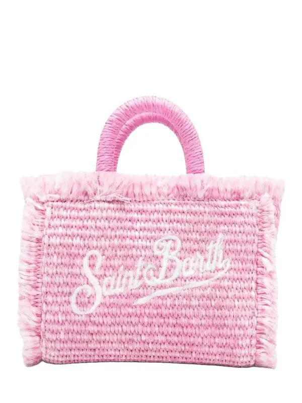 MC2 SAINT BARTH Woven Tote Bag - Pink
