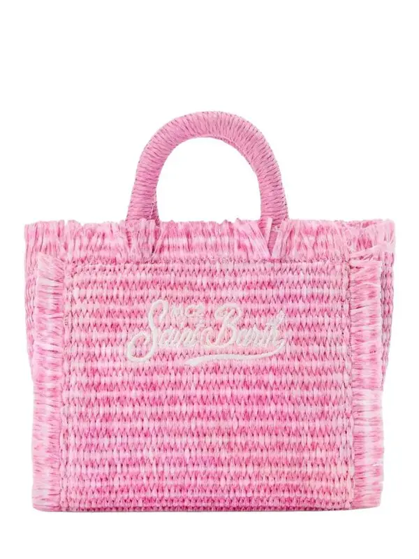 MC2 SAINT BARTH Woven Tote Bag - Pink