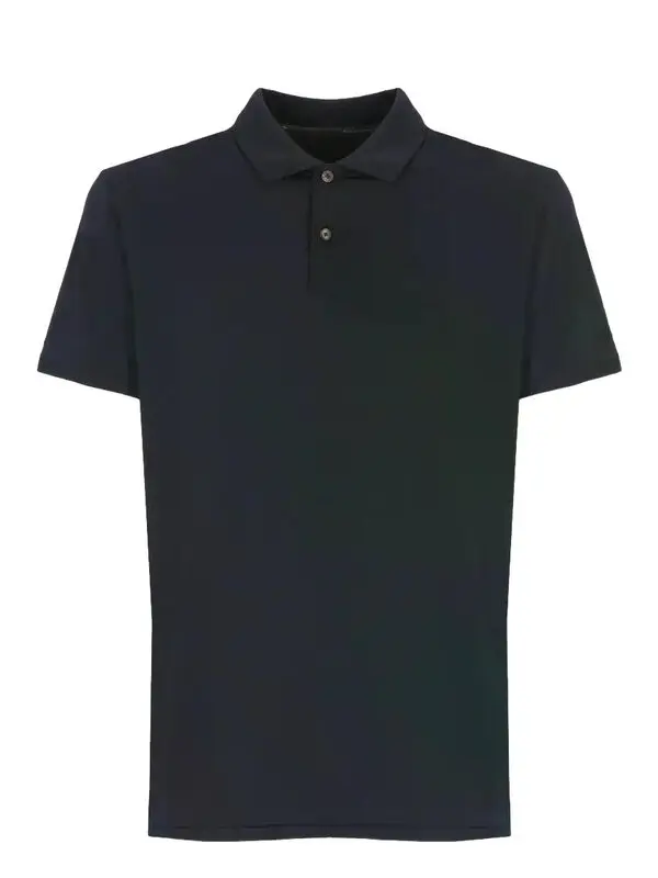 RRD Oxford Gdy Short-sleeve Polo Shirt - Blue