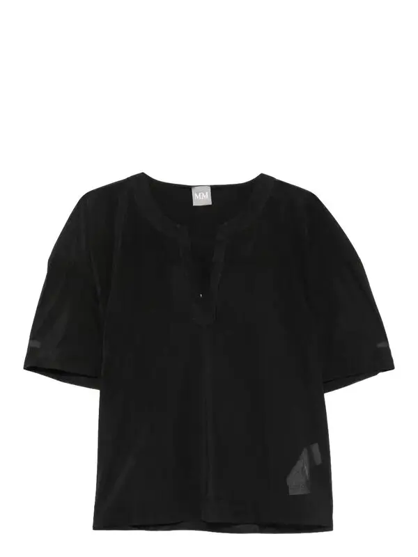 Max Mara Fidato V-neck Blouse - Black