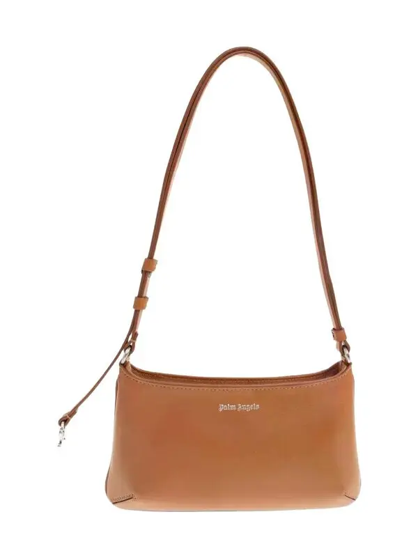 Palm Angels Giorgina Leather Shoulder Bag - Brown