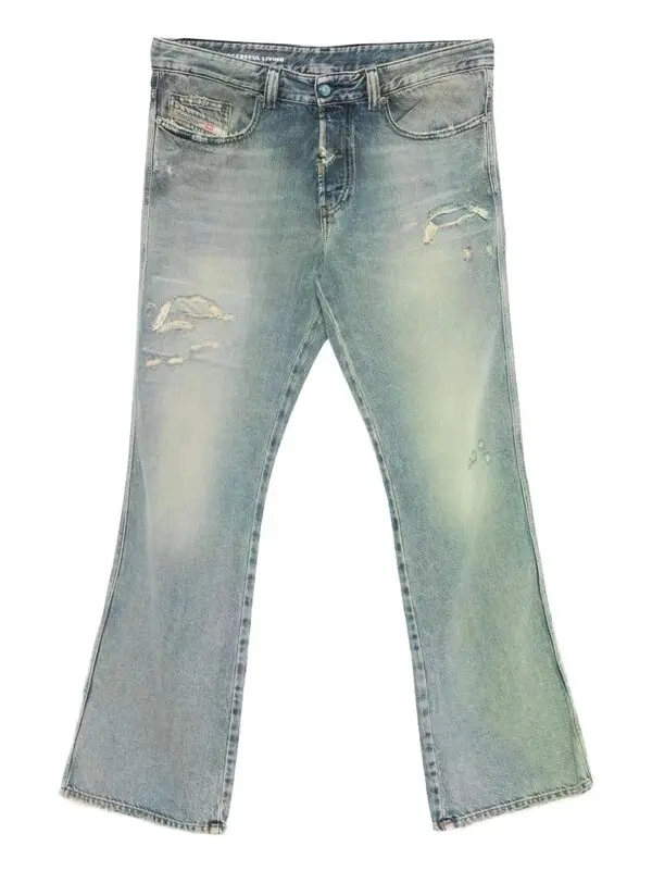 DIESEL® Distressed Faded Jeans - Blue
